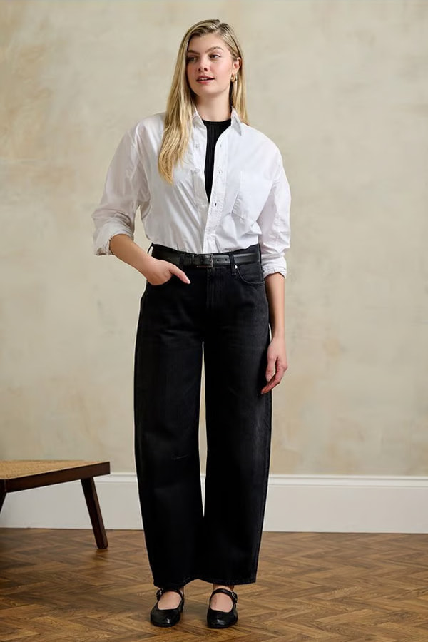 Trilogy Stores | How to Style Barrel Leg Jeans